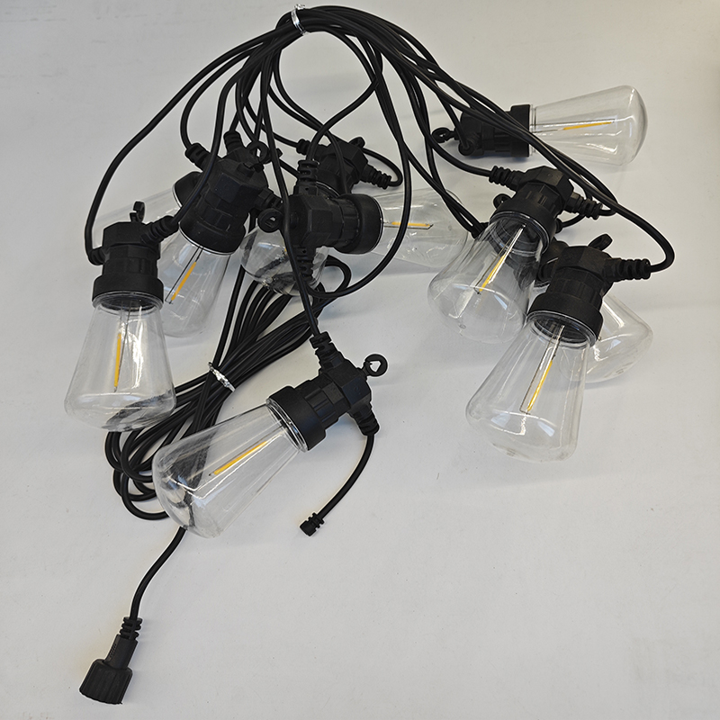 ST38 solar outdoor string lights