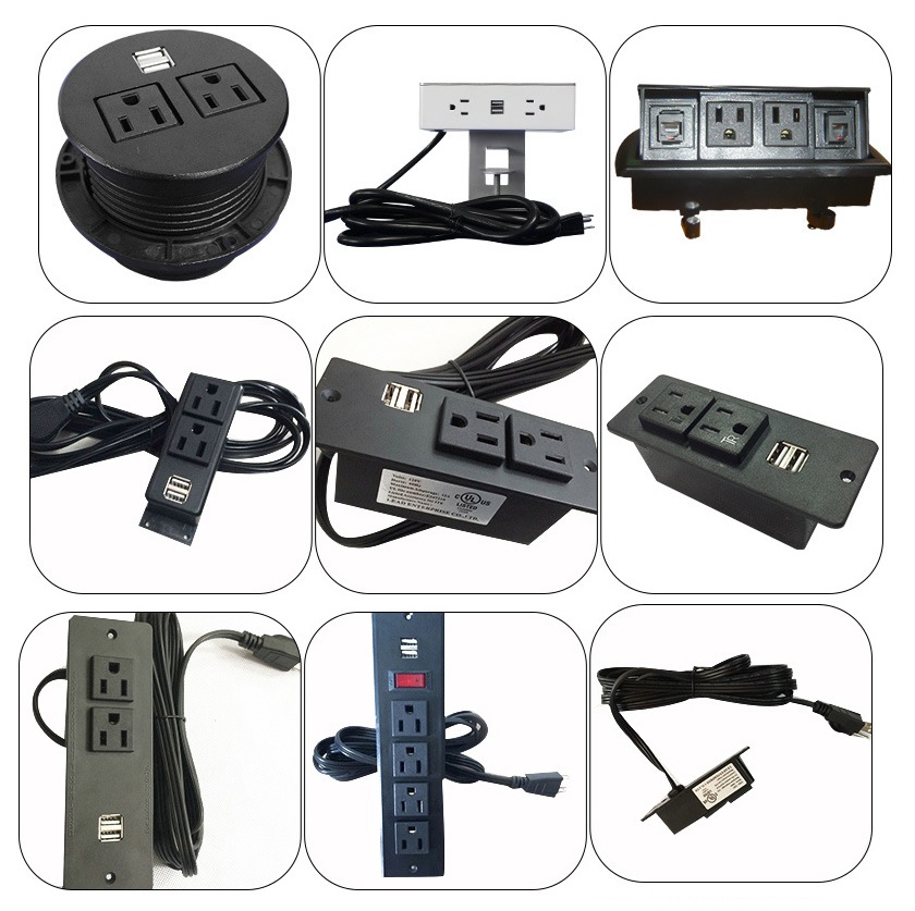 ul recessed power strip,furniture socket