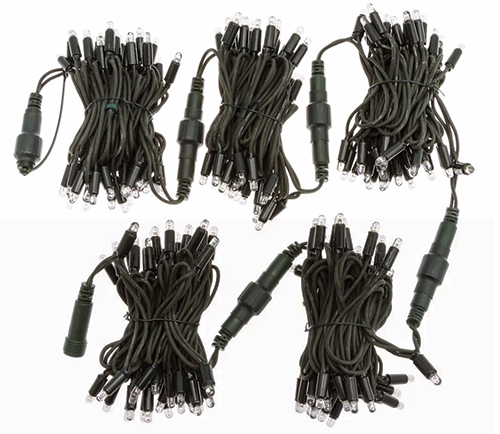 rubber cable outdoor led string lights,IP65 string lights,xmas decoration