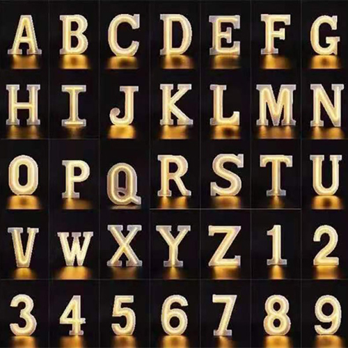 led neon letter light,neon sign,neon letters