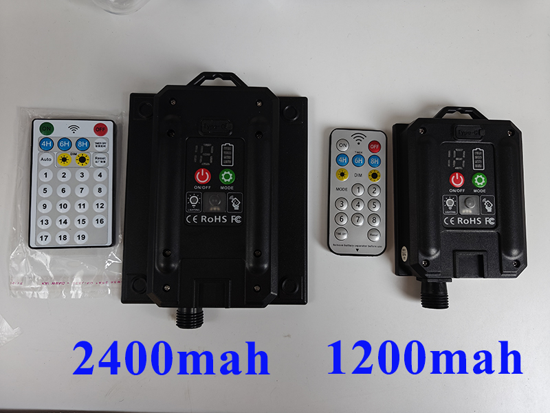 Solar power S14 RGB string lights