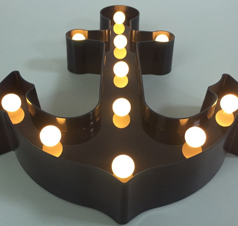 anchor led decorative light