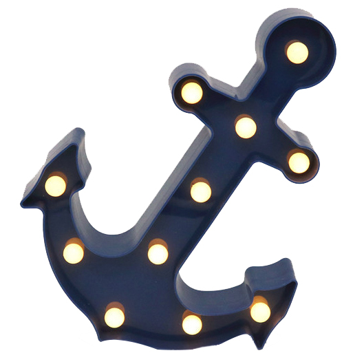 anchor led decorative light