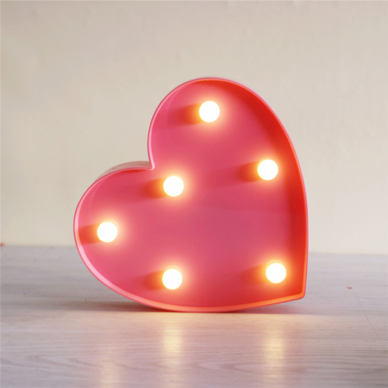 heart led light