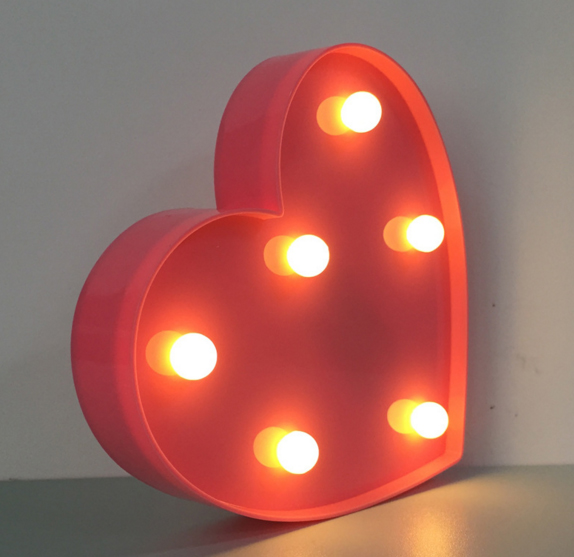 heart led light