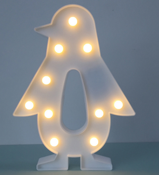 penguin led night light