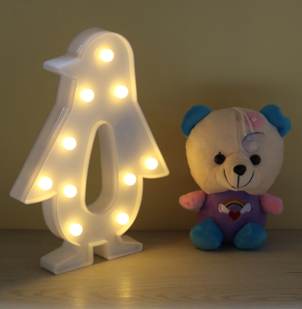 penguin led night light