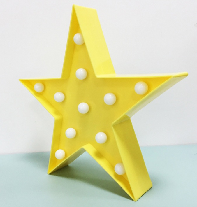 Star led carnival light
