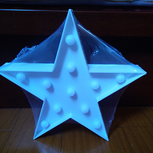 Star led carnival light