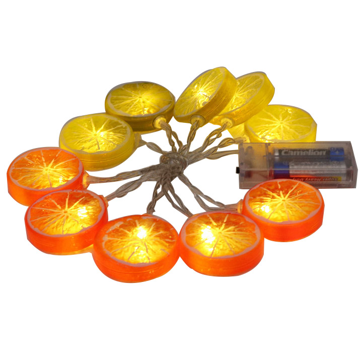 lemon slice led fairy string