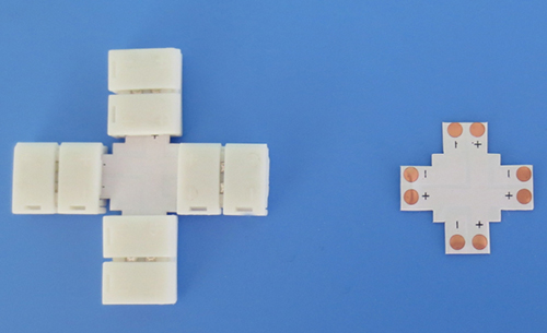 cross shape strip connector