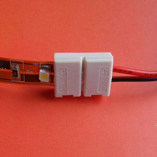 smd3528 led strip connector with wire