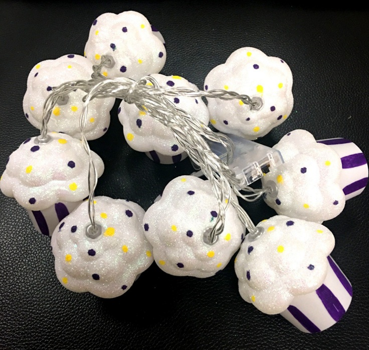 cupcake LED Fairy String