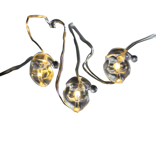 Santa Claus led copper wire string light,Xmas lights,Xmas decoration