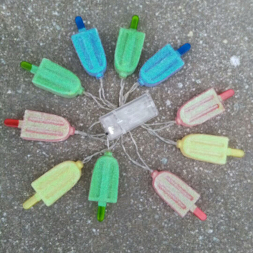 Popsicle led fairy string,summer string lights