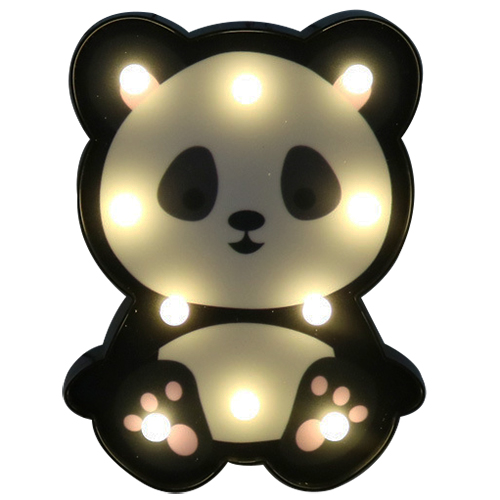 panda led light,panda led marquee light,lampara led panda