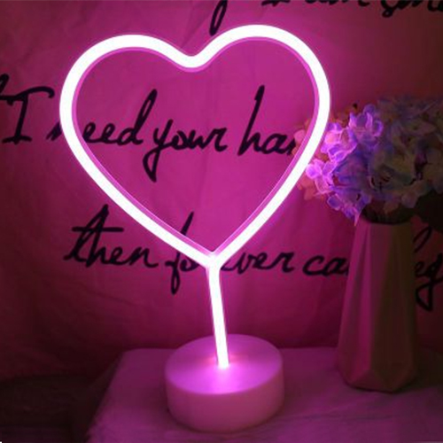 heart neon light,heart light,wedding decoration