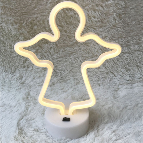 angel neon light,xmas decor, home decor lights