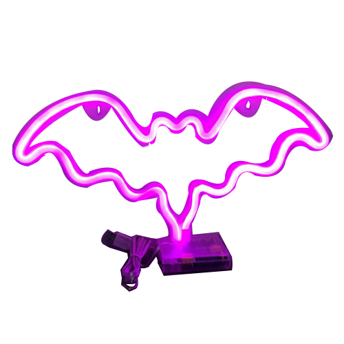 bat neon light,home decor, party decor