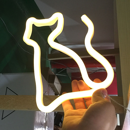 cat neon light,kid's room decor, home decor lights