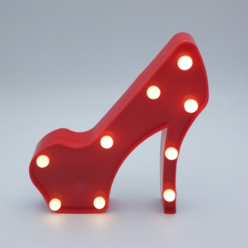 high heel led light,high heels light,high heel marquee light