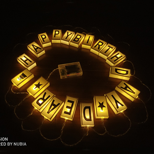 letter box led string,birthday decoration,party decoration
