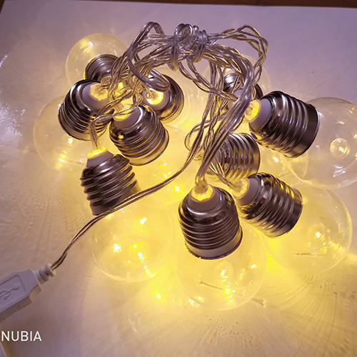 E27 bulb led string lights