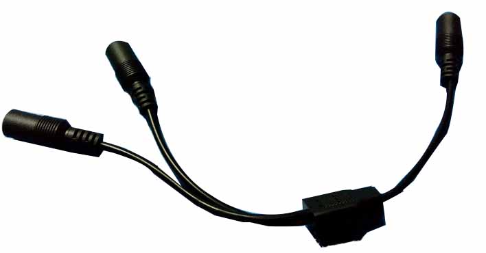 1 to 2 dc splitting cable