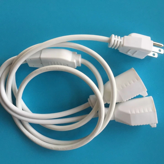 1-2 AC power spltting cable,AC power splitter,power cable