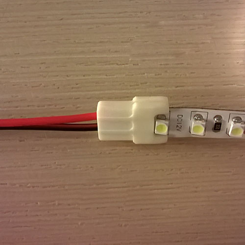 slim strip and cable connector