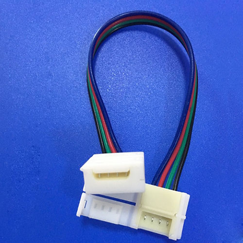IP65 strip connector double heads with cable