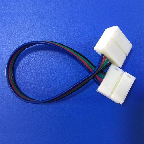 IP65 strip connector double heads with cable