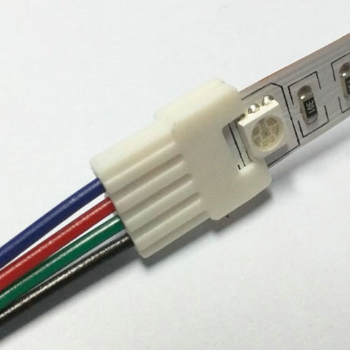 slim strip and cable connector