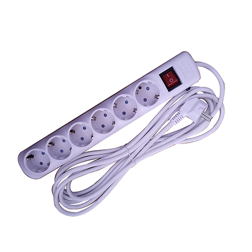 6 outlets power strip,power strip,KC power strip