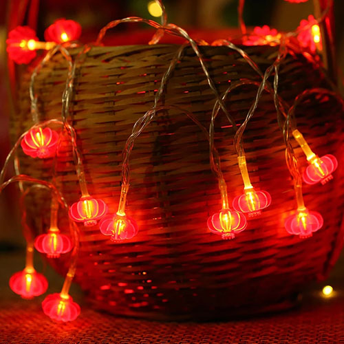 china lantern string lights,new year decoration,new year lights