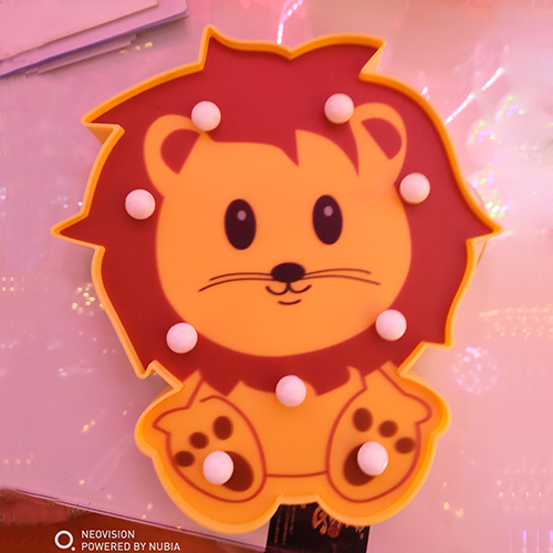 lion led marquee light,lion kids night light,lion led shape light
