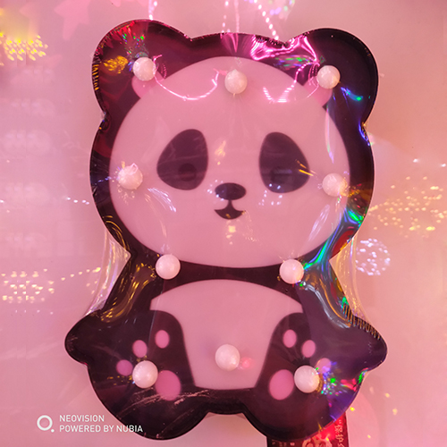 panda led light,panda led marquee light,lampara led panda