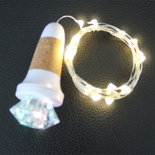 rechargeable diamond cork lights,bottle string lights,bottle lights