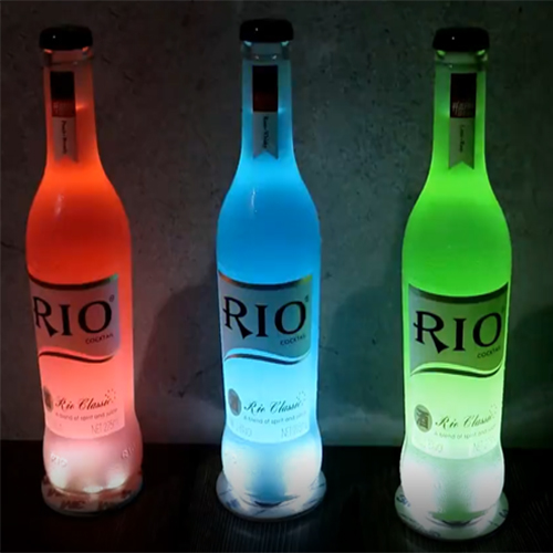 colorful led bottle sticker,led cup sticker