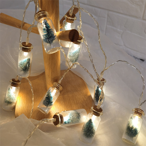 wishing bottle led string lights,xmas tree decoration,christmas lights