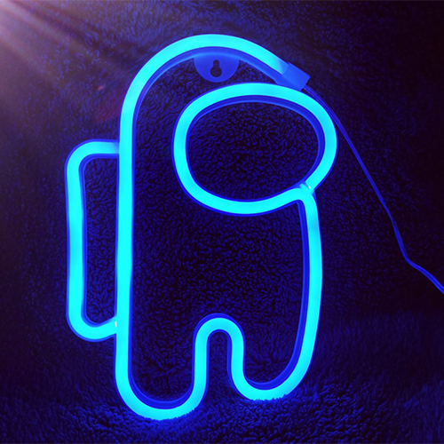 spaceman led neon light,astronaut neon light,kids room decoration