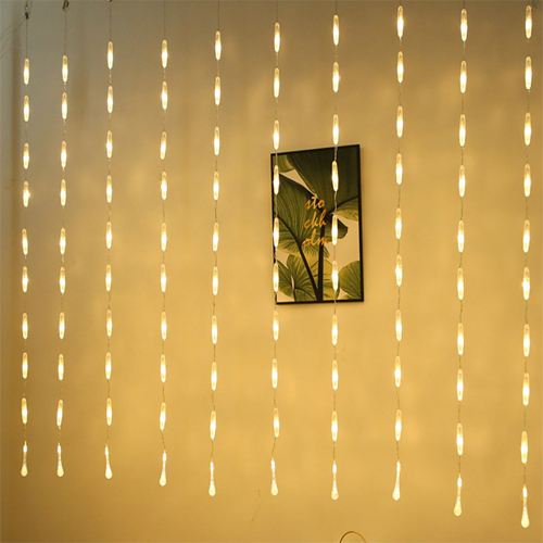 raindrop curtain string lights,curtain string,wedding decoration