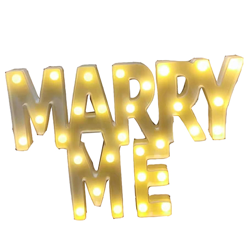 marry me led letter,marry me light,led marquee light