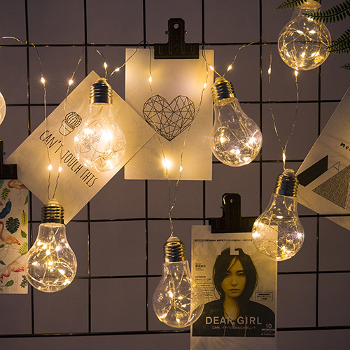 copper wire bulb string light,led fairy light,home decor lights