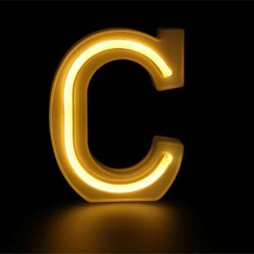 led neon letter light,neon sign,neon letters