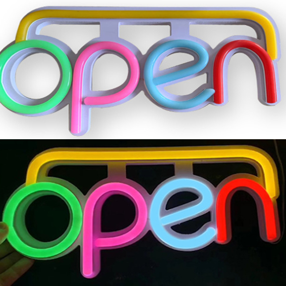 colorful neon tube,neon strips,neon lights