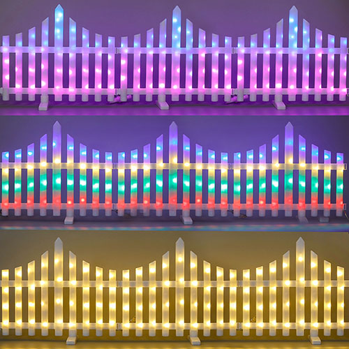 led fence light,rgb fence light,christmas decor