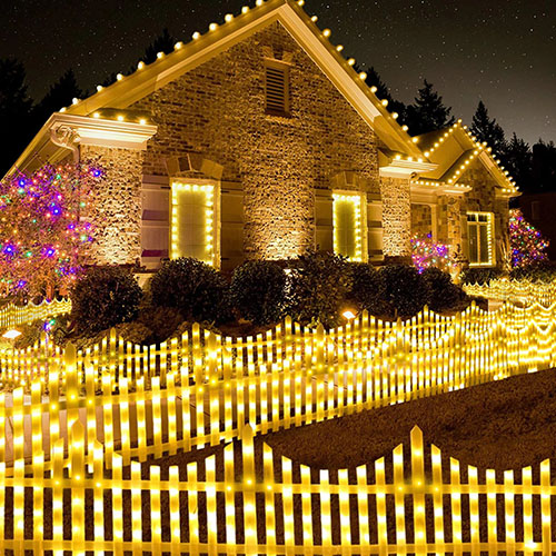 led fence light,rgb fence light,christmas decor