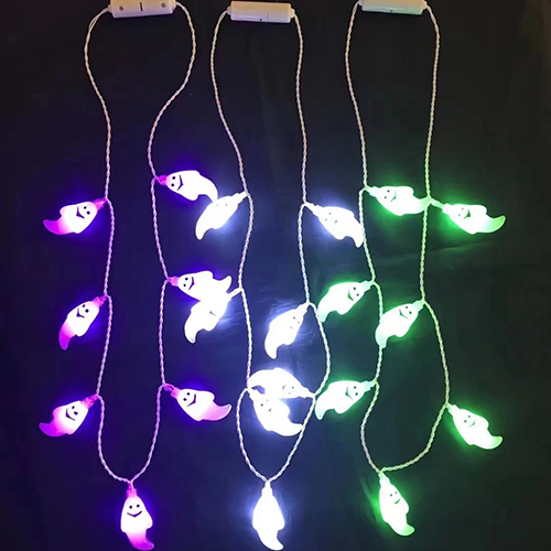 necklace lights,halloween decoration,pumpkin necklace light