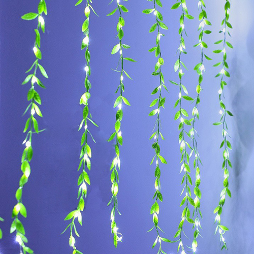 leaf curtain string lights,fairy curtain lights,home decor lights